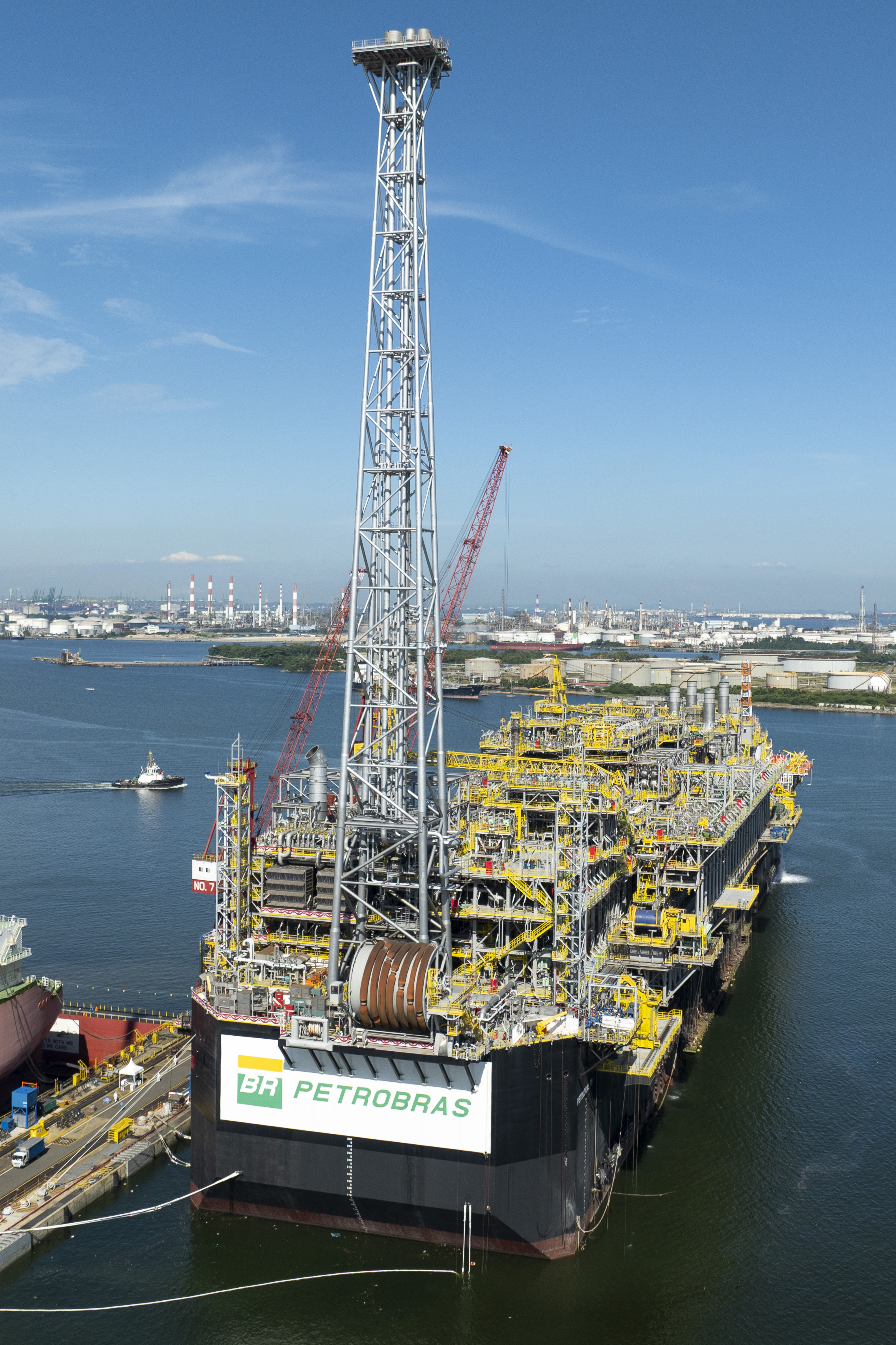 FPSO P-78 deixa Singapura rumo ao campo de Búzios